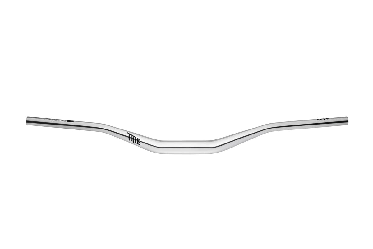 Title AH1 35 Handlebars 50mm Rise Chrome | Cykel House